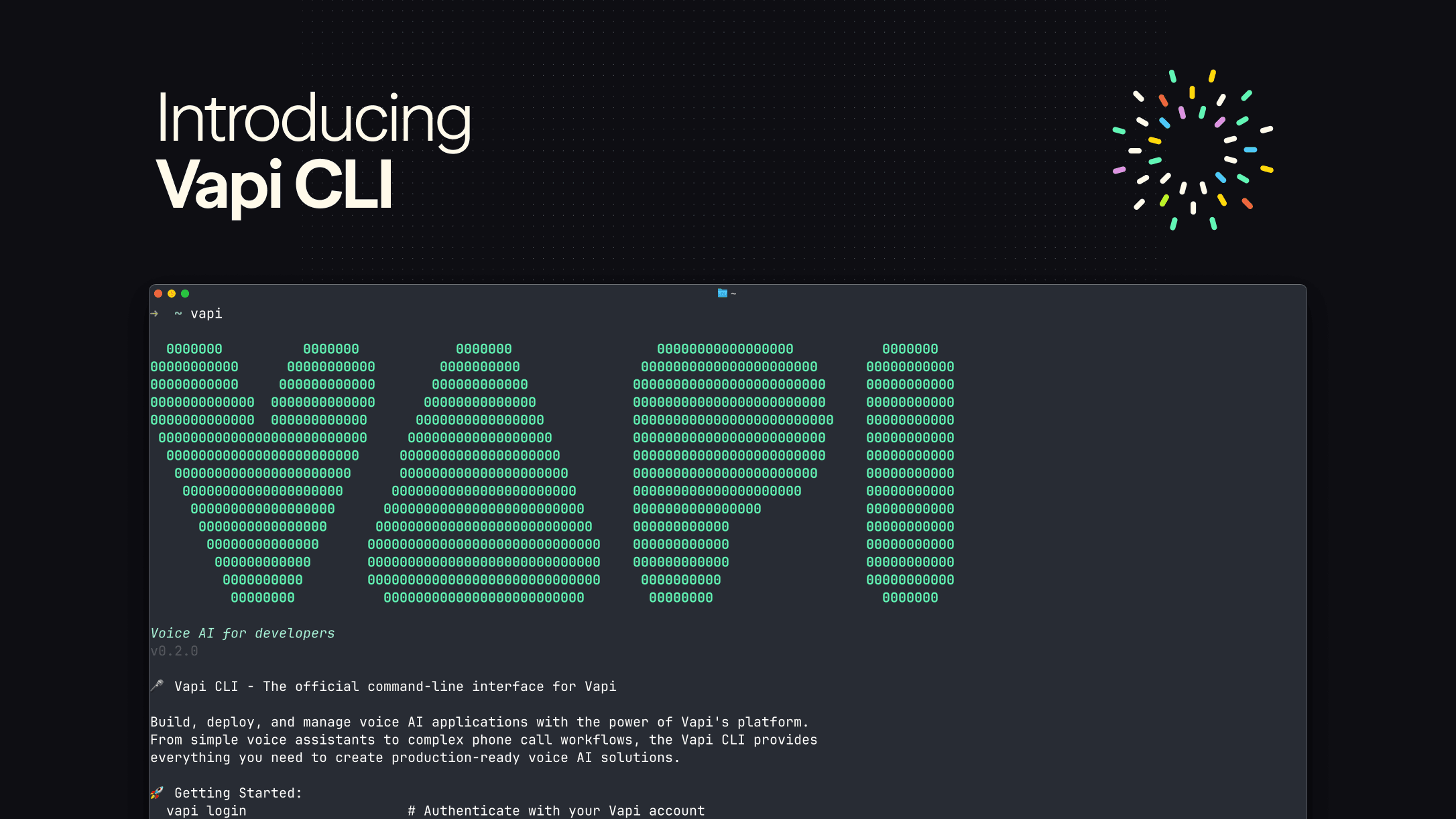 Introducing Vapi CLI: The Best Developer Experience for Building Voice AI Agents - Vapi AI Blog